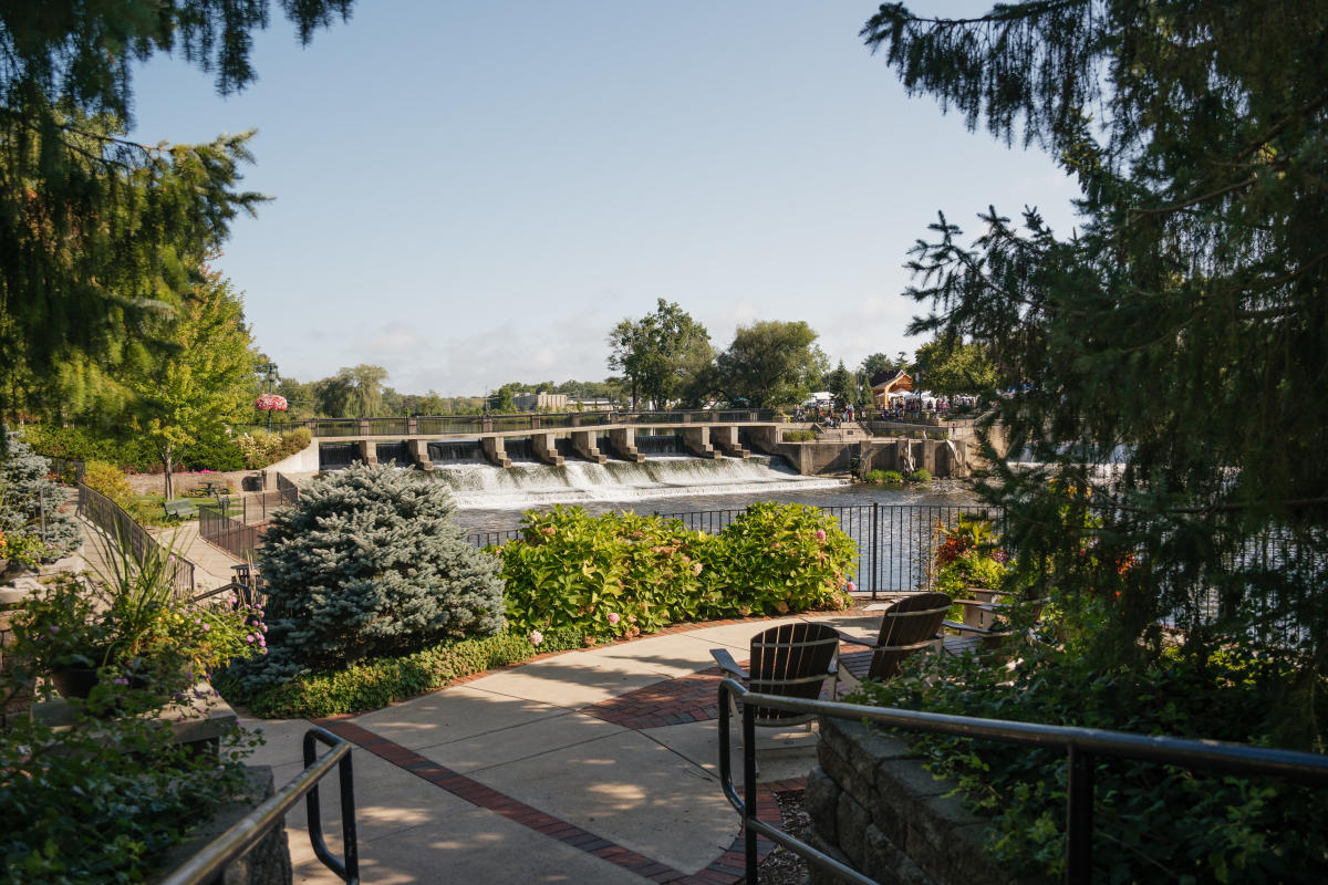 Rockford Dam Overlook - Rockford MI, 49341
