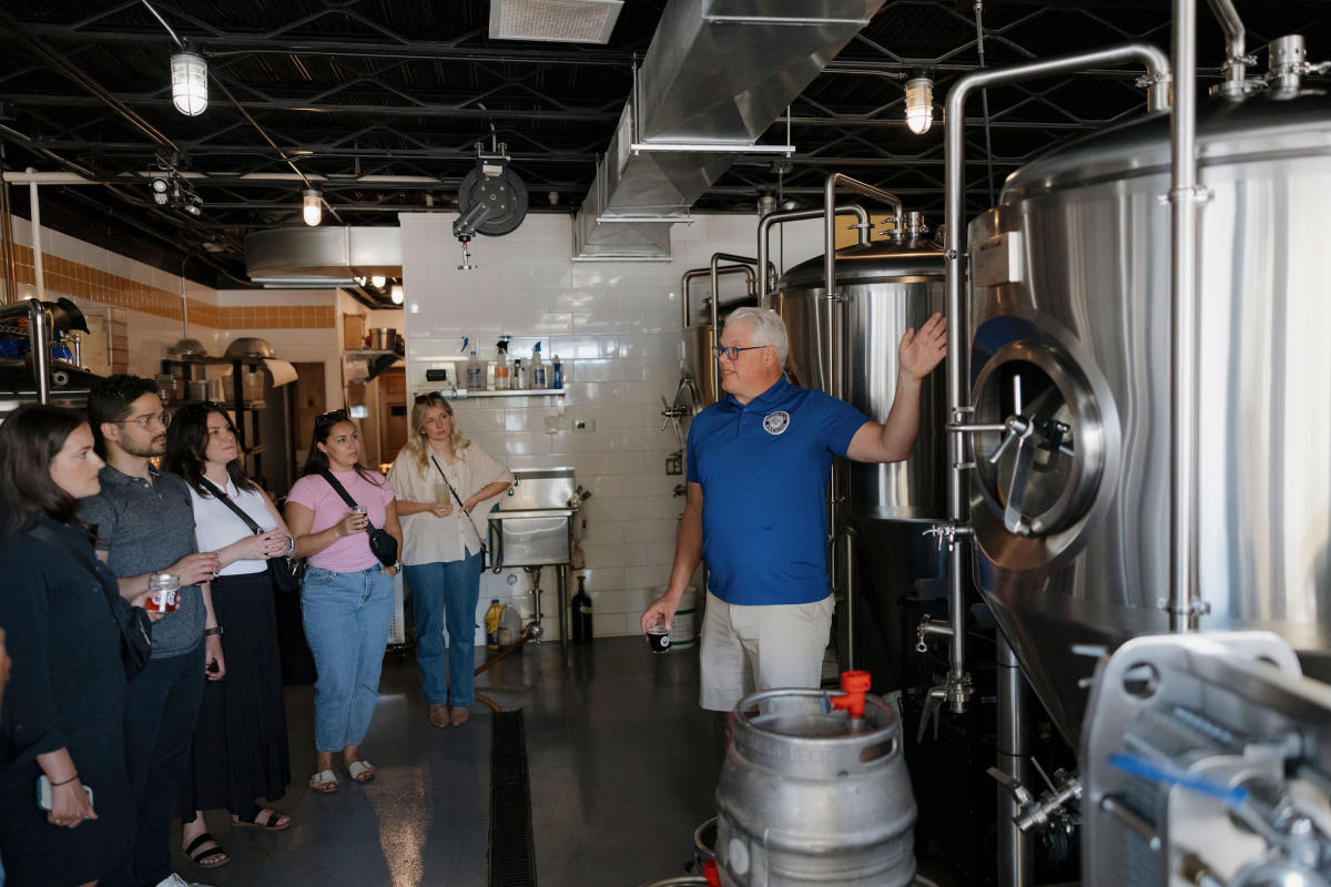Brass Ring Brewing Company Facility Tour - Grand Rapids MI, 49507