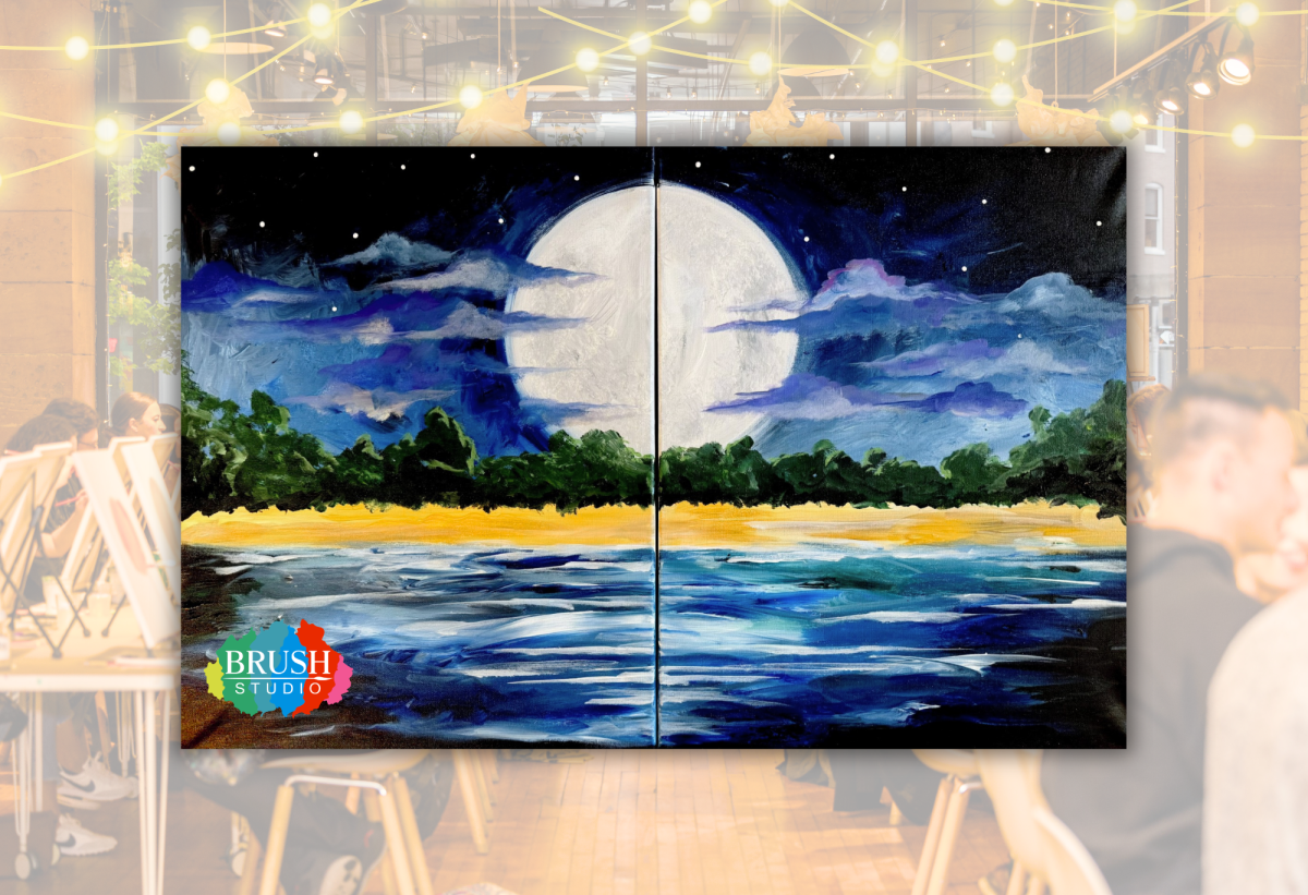 Brush Studio Paint & Sip - Moonlight Beach - Grand Rapids MI, 49503