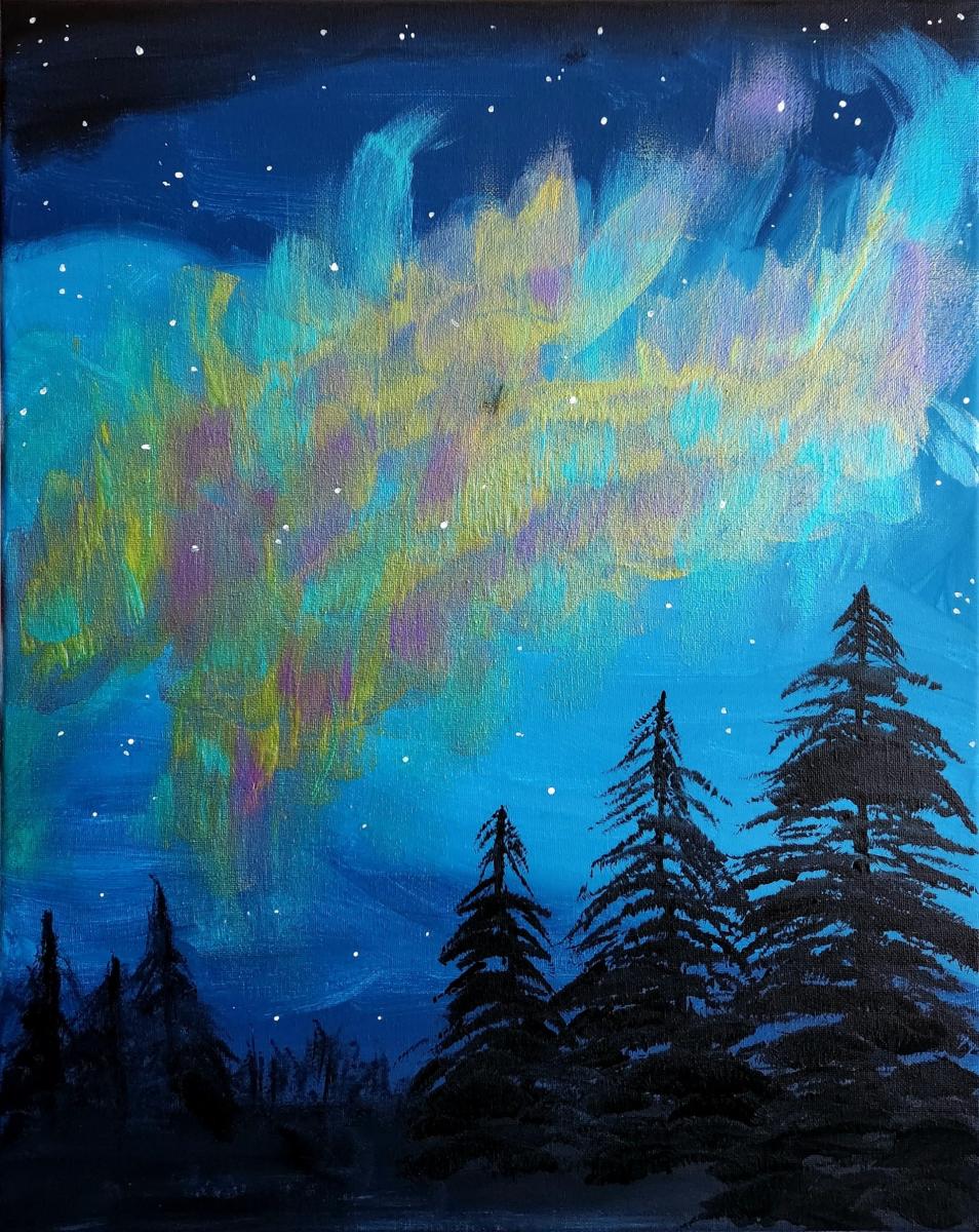 Northern Lights in the Pines! Paint & Sip - Cascade MI, 49546