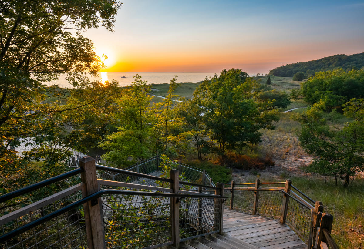 Rosy Mound Natural Area - Grand Haven MI, 49417