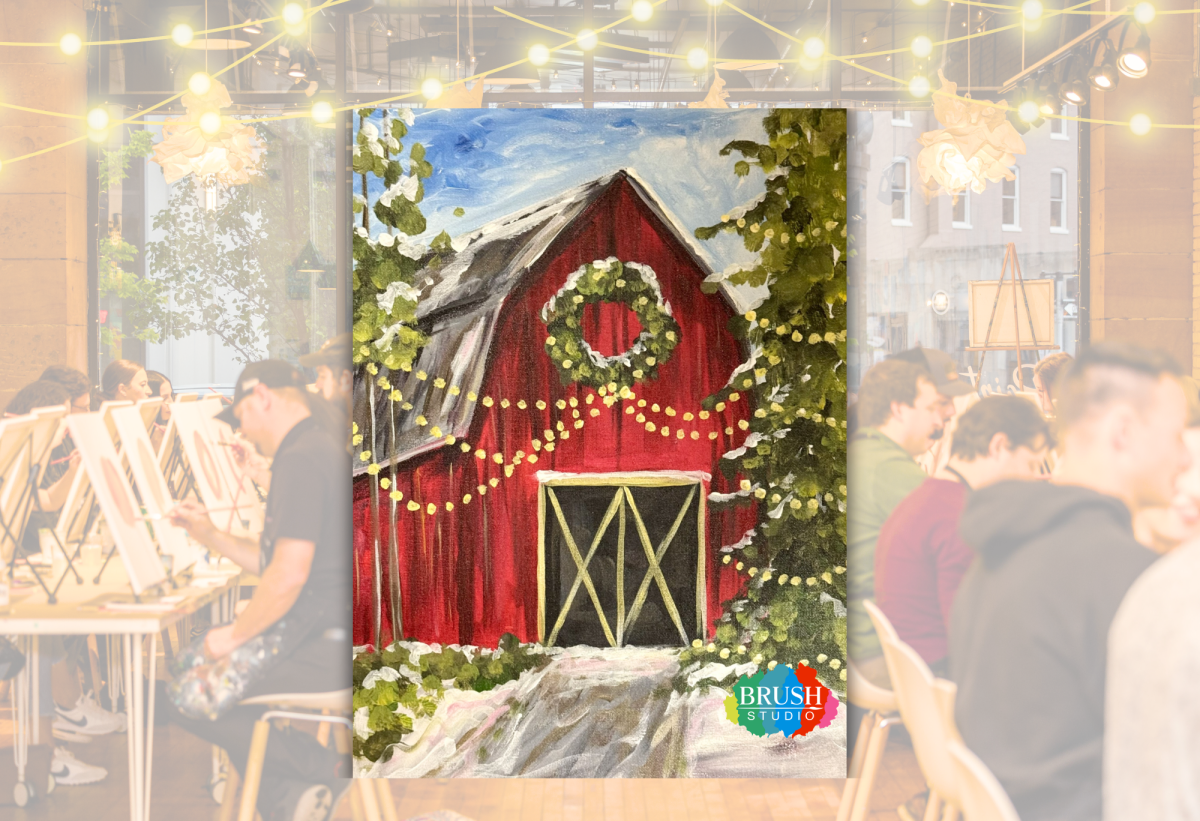 Brush Studio Paint & Sip - A Country Christmas - Grand Rapids MI, 49503