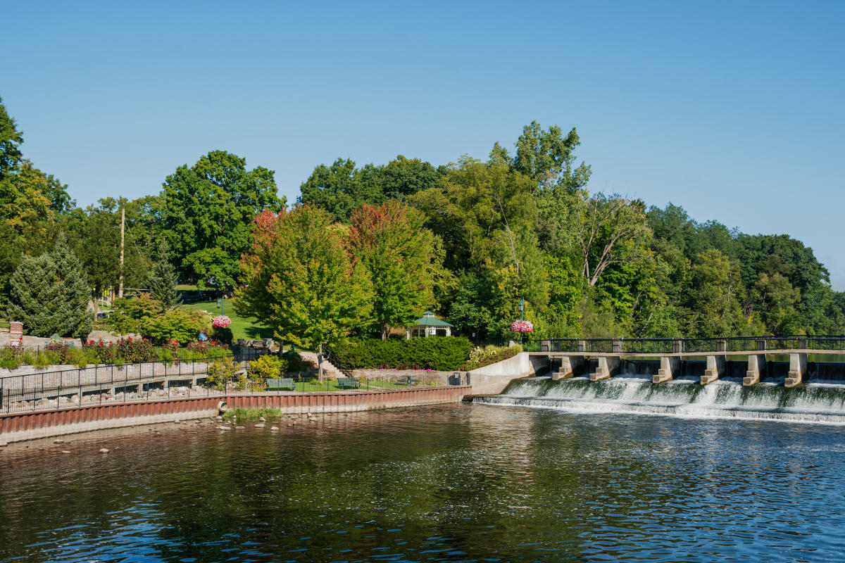 Rockford Dam Overlook - Rockford MI, 49341