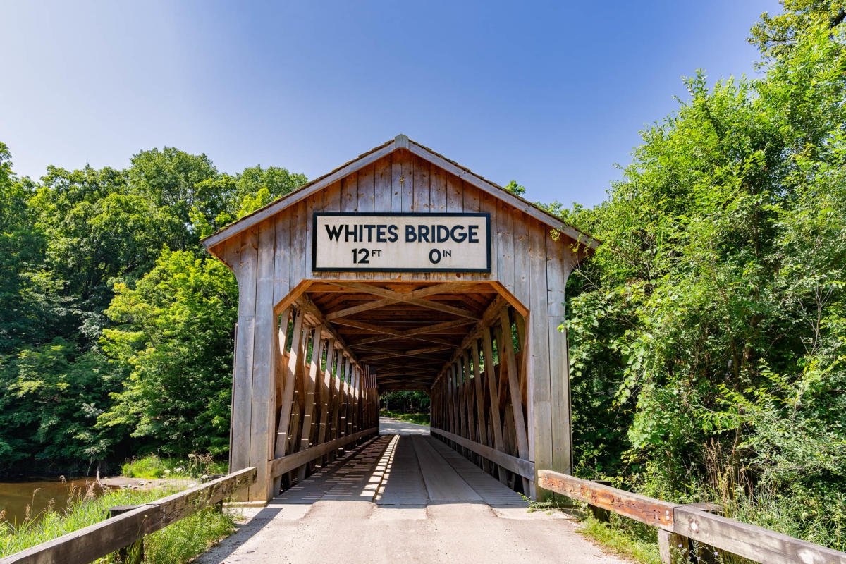 Whites Covered Bridge - Belding MI, 48809