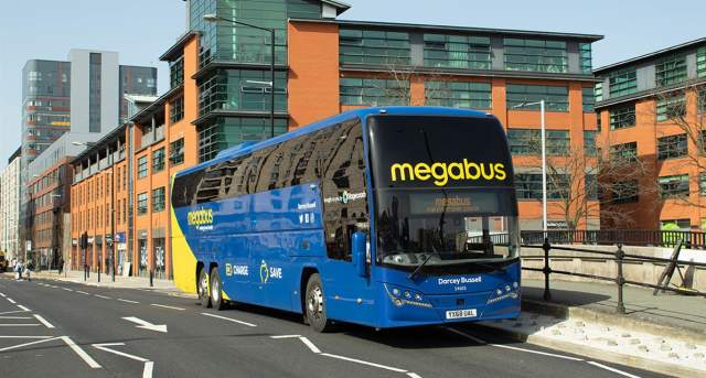 megabus bath