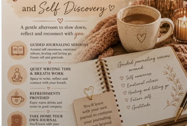 An afternoon of guided journaling and self discovery - Visit Dorset