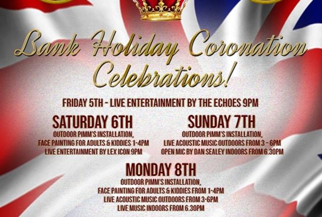 coronation event poster