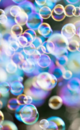 blowing bubbles wallpaper