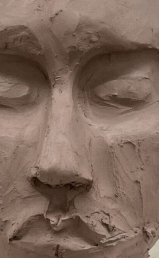 face sculping stone