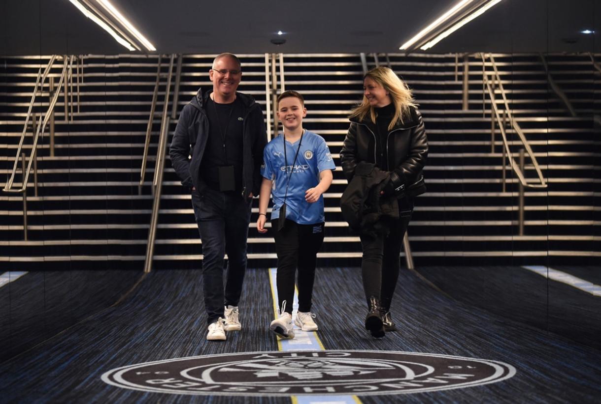 man city standing section