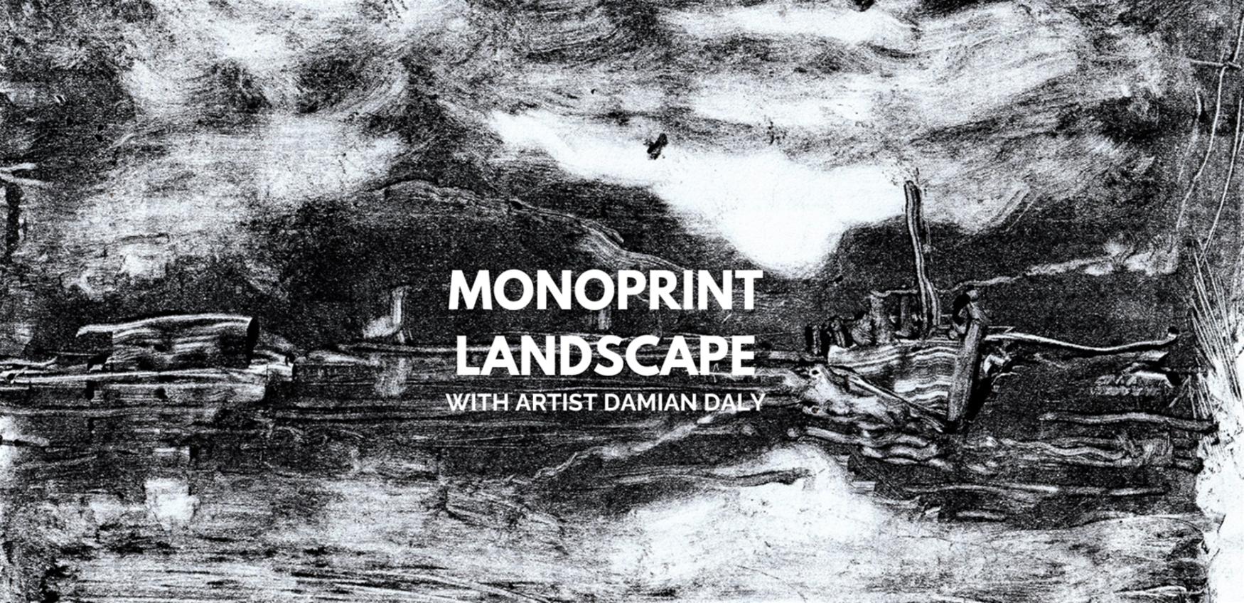 landscape monoprints