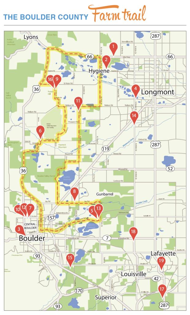 Boulder County Scenic Farm Drive | Farm Trail