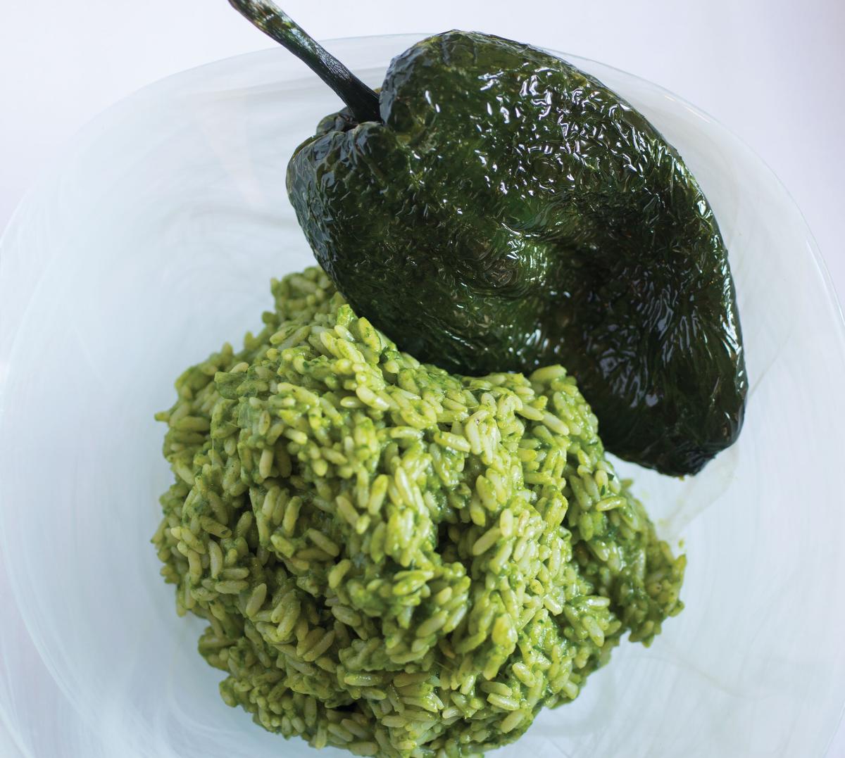 Recipe: Green Rice