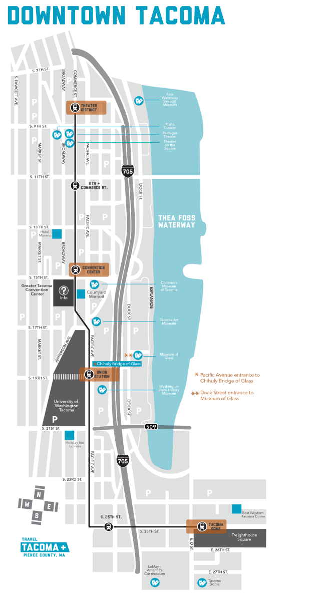 Tacoma Light Rail Station | Shelly Lighting