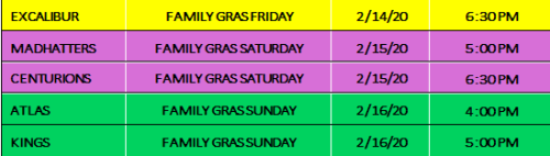 Family Gras Festival in Jefferson Parish, LA | Schedule & Parades