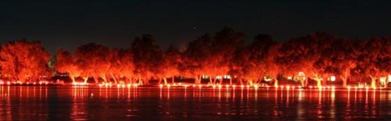 It’s a burning Ring of Fire!