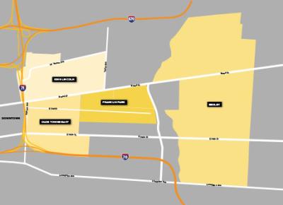 Near the East Side of Columbus Ohio