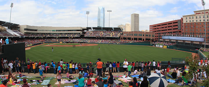 Bricktown Ballpark Seating Chart