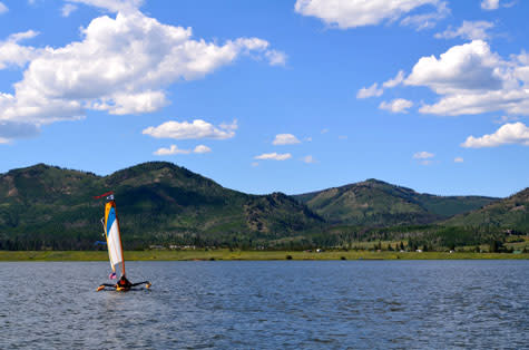 Steamboat Lake Park Near Steamboat Springs, Colorado