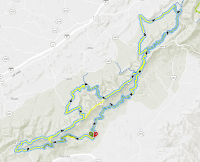 Maps of Virginia Bike Trails | Blue Ridge Mountain Biking Maps