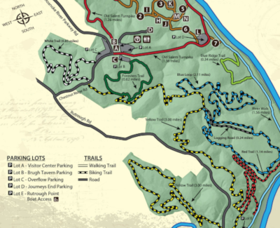 Maps of Virginia Bike Trails | Blue Ridge Mountain Biking Maps
