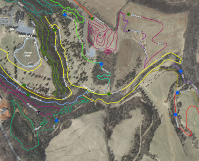 Maps of Virginia Bike Trails | Blue Ridge Mountain Biking Maps