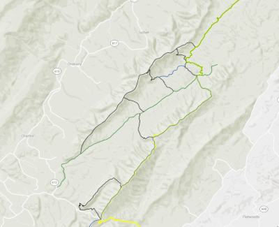 Maps of Virginia Bike Trails | Blue Ridge Mountain Biking Maps