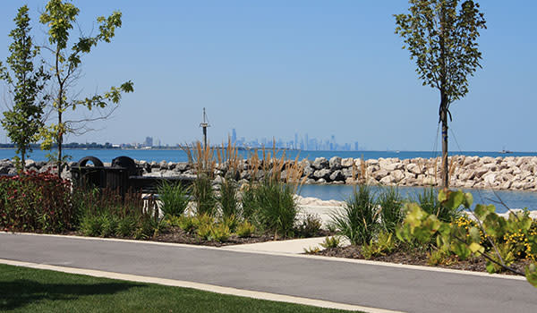 Whihala Beach & Whiting Lakefront Park in Northwest Indiana