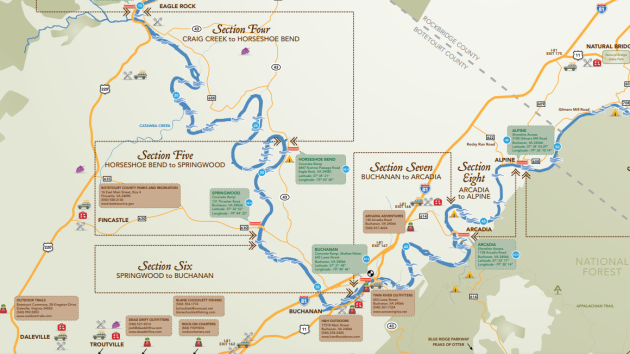 Blueways to Explore in Virginia's Blue Ridge | Roanoke River, James ...