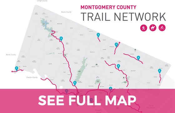 Montgomery County Trail Network | Valley Forge Trail Maps