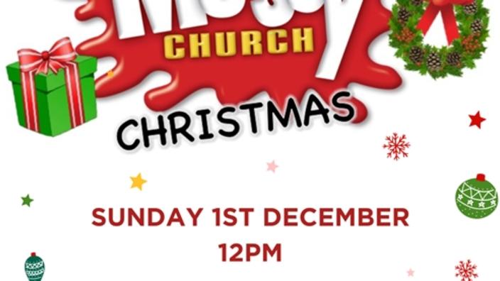 Messy Church Christmas Logo