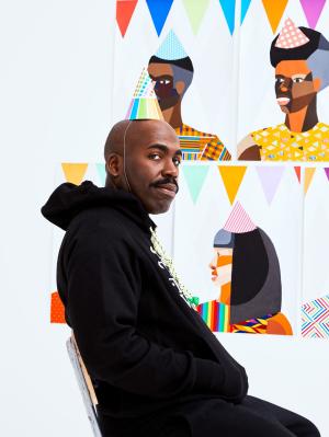 DERRICK ADAMS: BUOYANT Extended Through Aug 23 and WE CAME TO PARTY AND ...