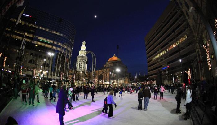 Ice Skating at Rotary Rink at Fountain Plaza | Buffalo, NY 14202