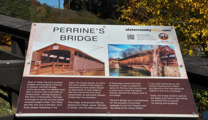Perrine's Covered Bridge | Rifton, NY 12471