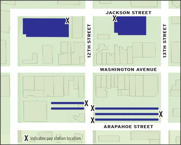 Visitor Parking in Downtown Golden