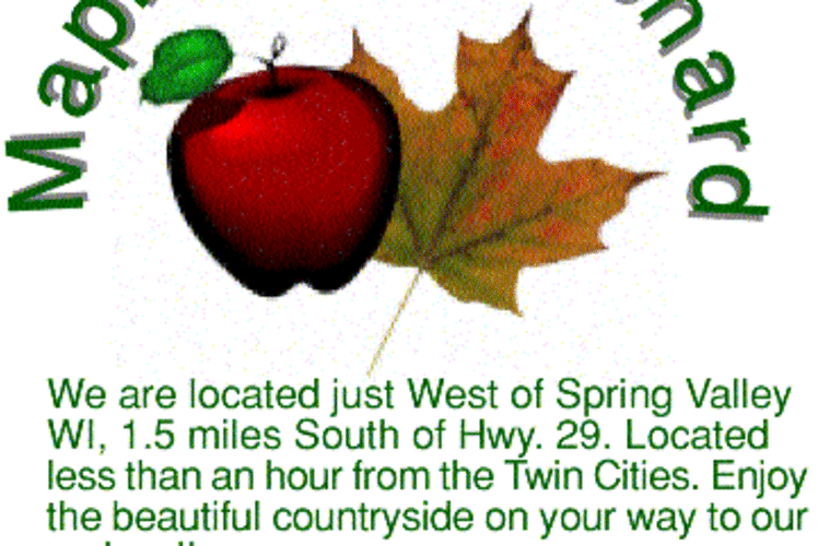Maple Leaf Orchard | Spring Valley, WI 54767