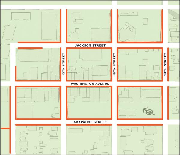 Visitor Parking in Downtown Golden