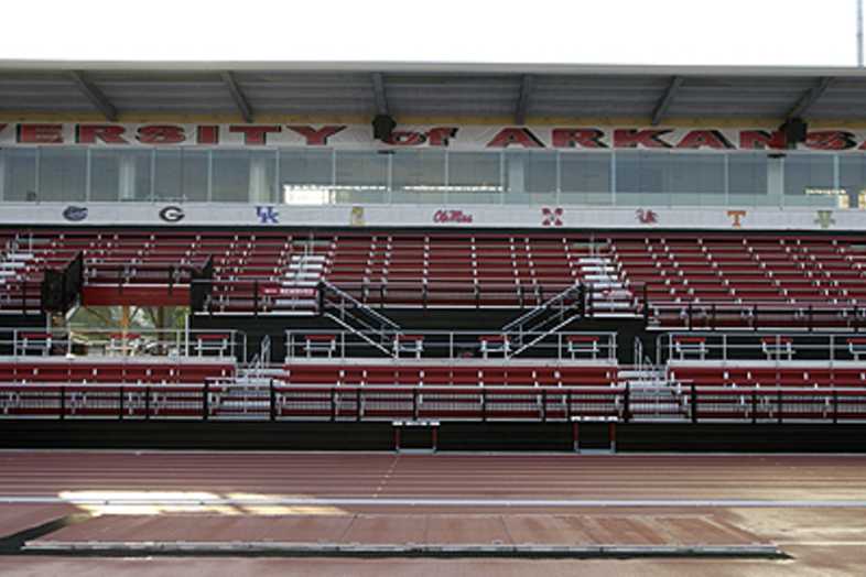 University of Arkansas Outdoor Track Stadium