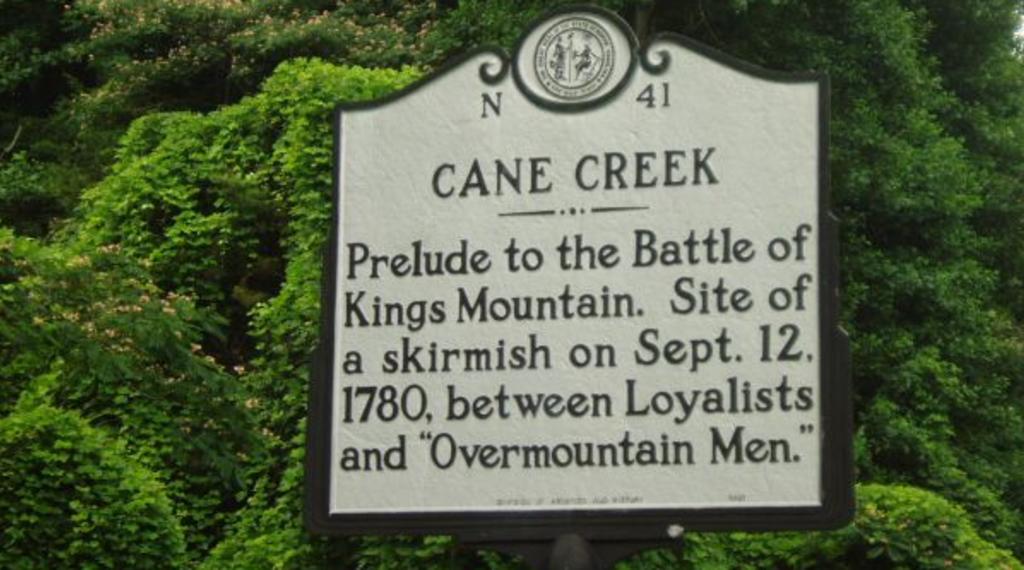Cane Creek (O-41) - Marker