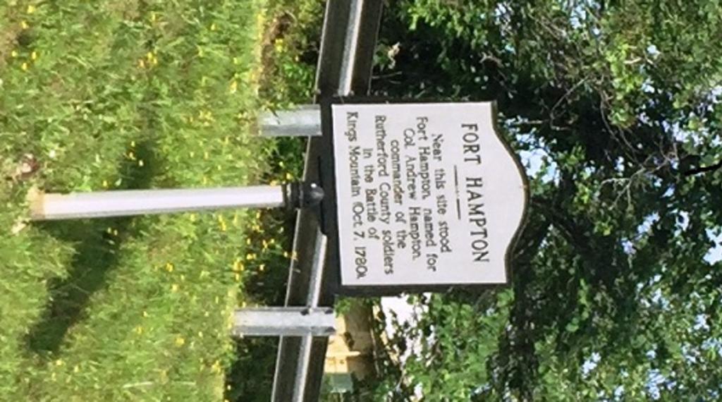 Fort Hampton - Marker