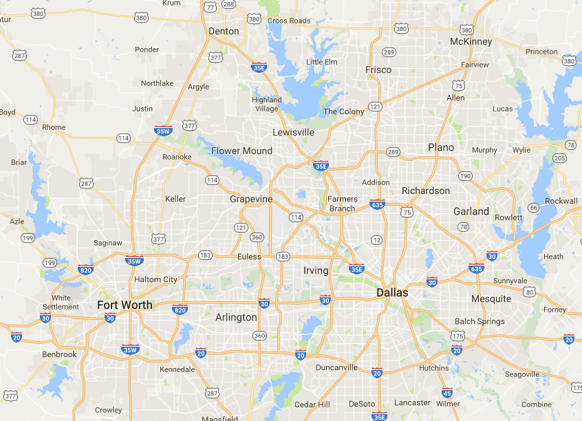 Information on the Dallas/Fort Worth Metroplex of North Texas