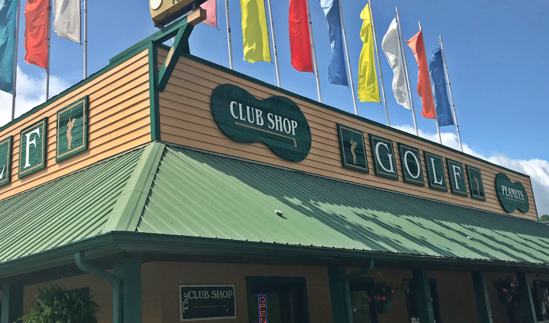 Club Shop Peanuts & Golf