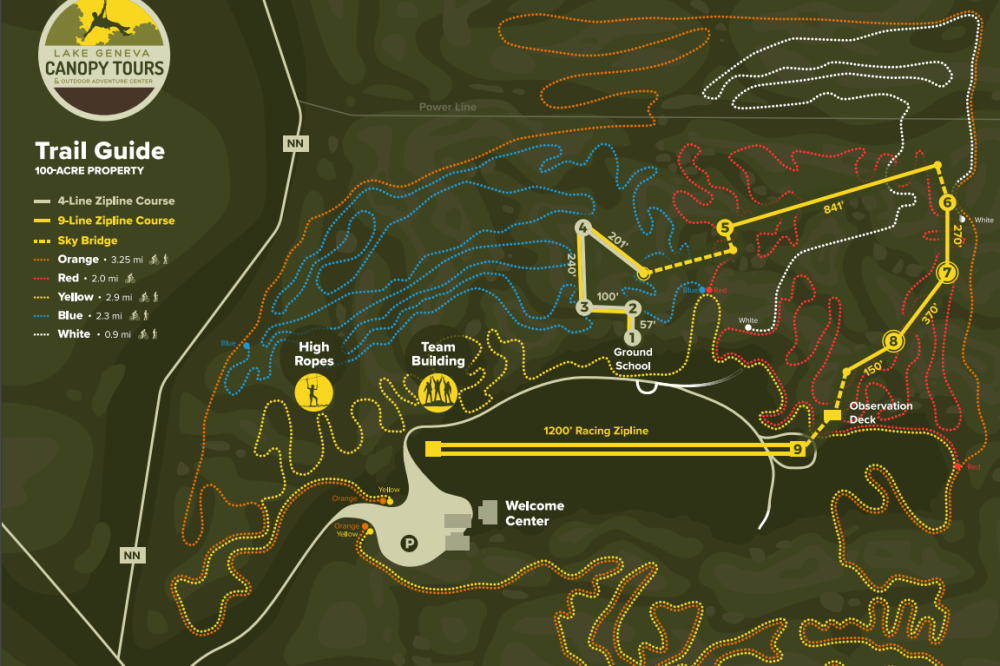 Lake Geneva Ziplines & Adventures