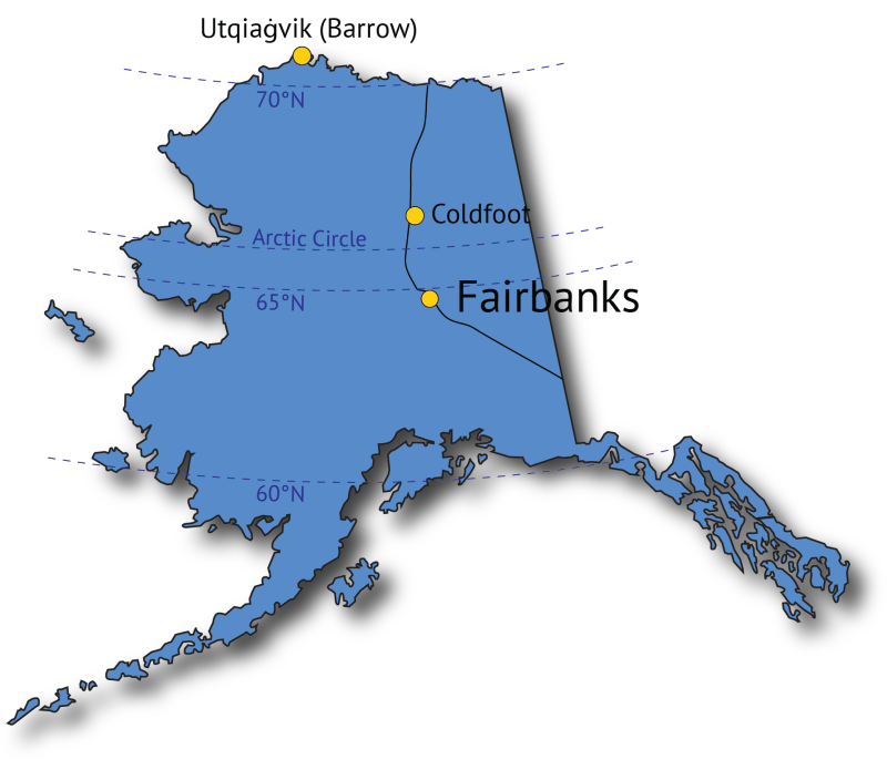 Arctic Circle Alaska Map, Arctic Map Map Of The Arctic Facts About The ...