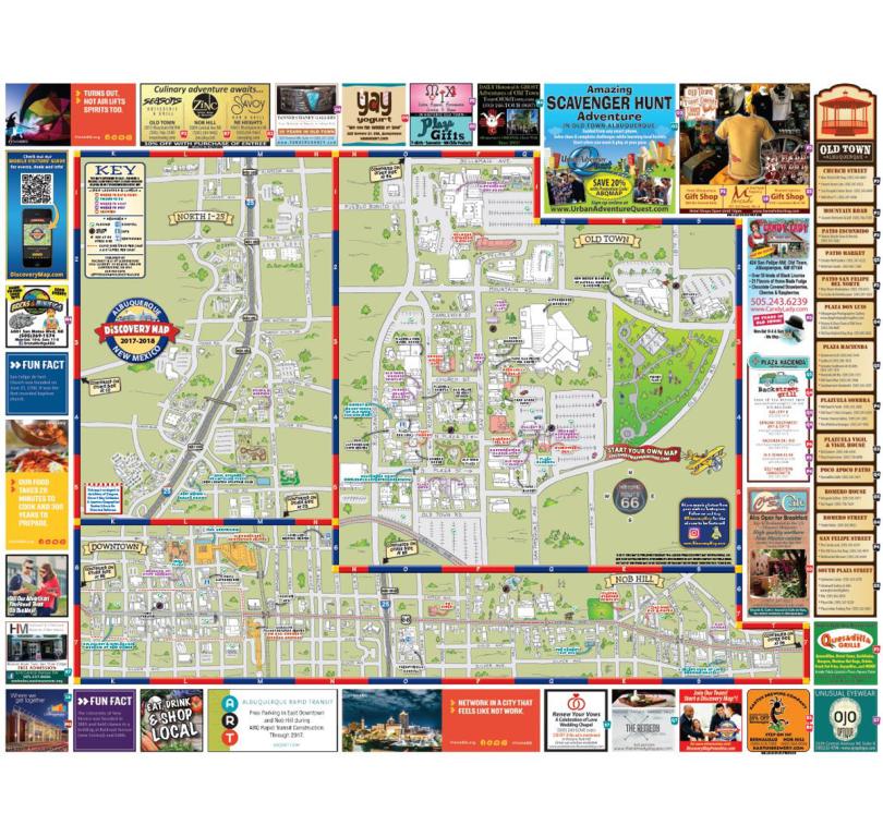 Discovery Map of Albuquerque