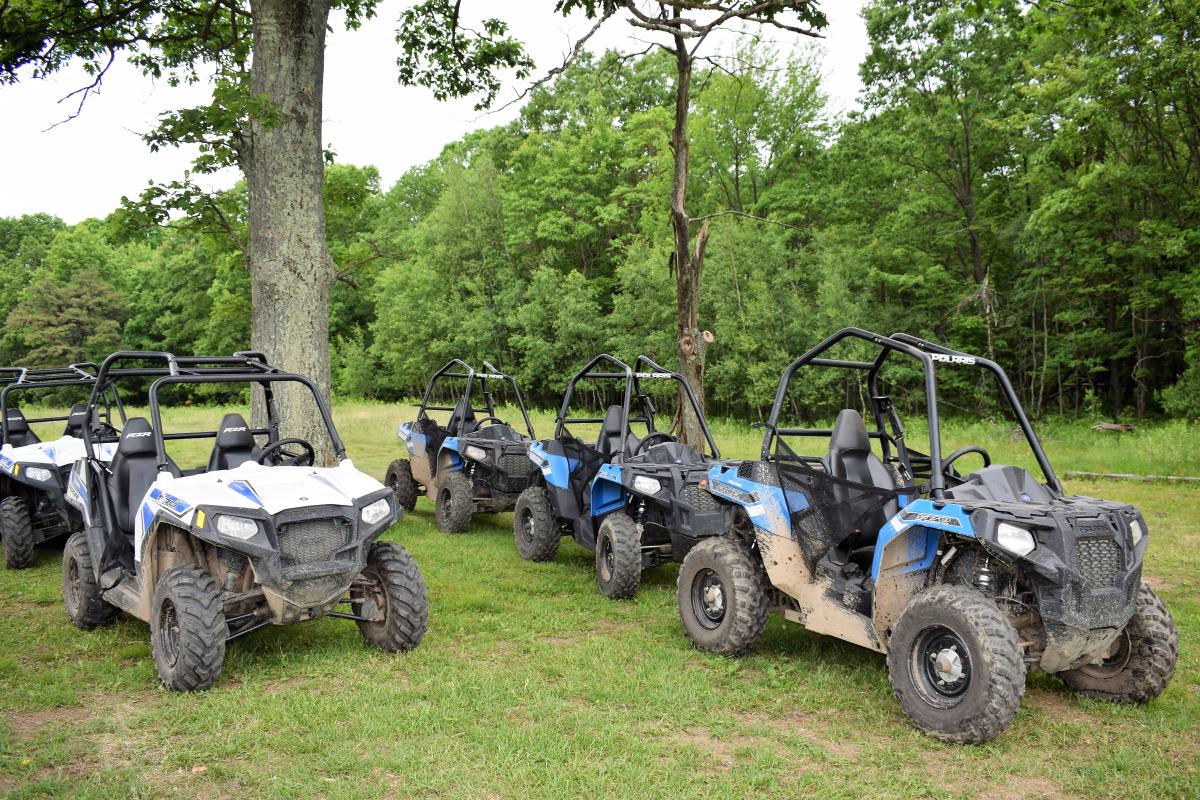 Explore the Poconos by UTV and Snowmobile this Season