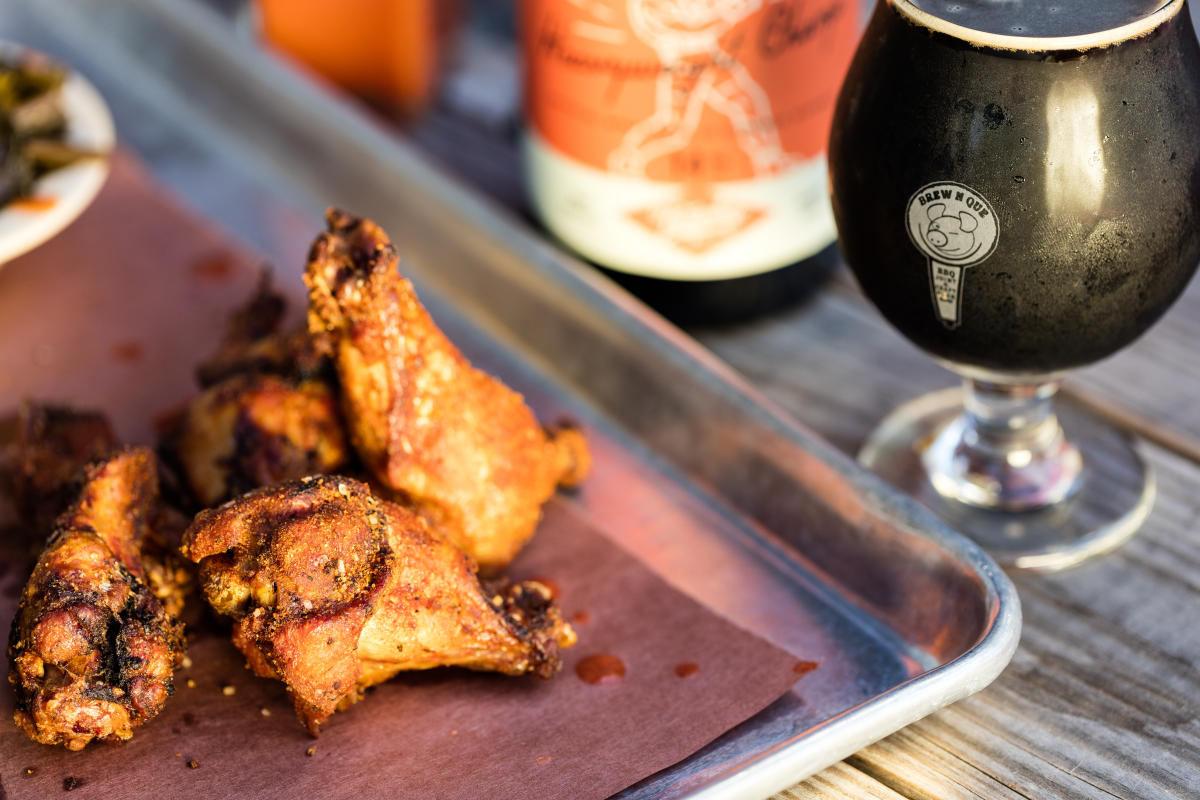 Brew N Que in Apex and Cary, N.C.