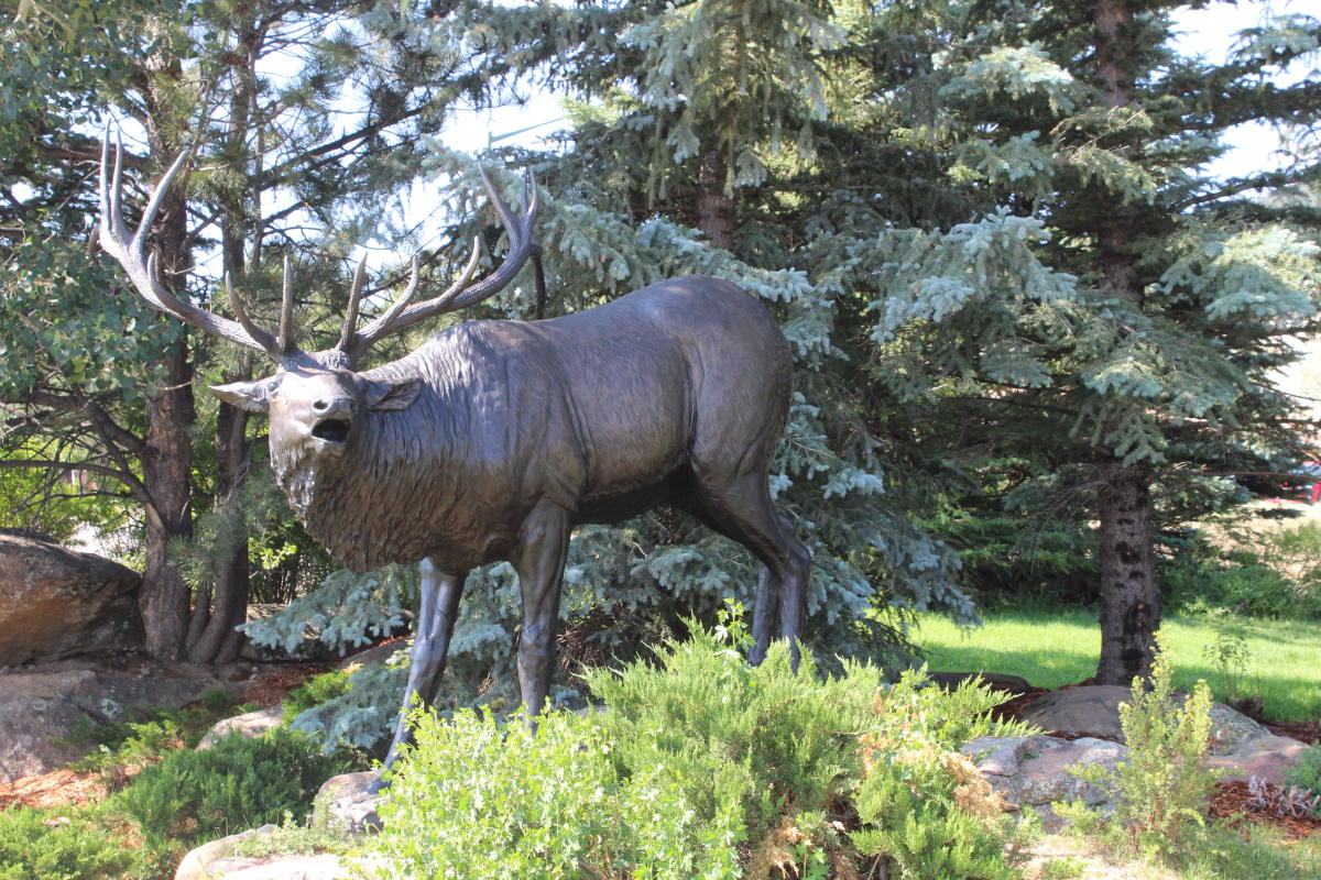 Walking Tour: Estes Park’s 13 Bronze Sculptures