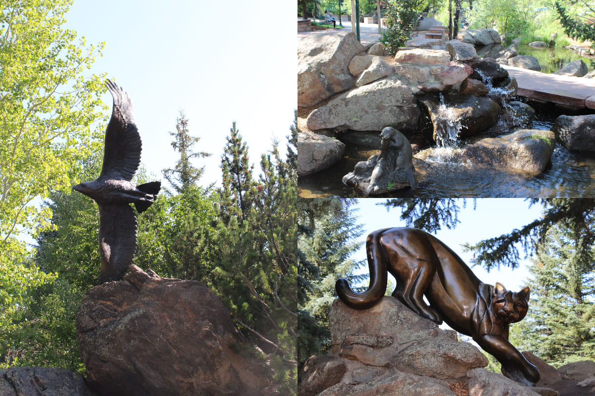 Walking Tour: Estes Park’s 13 Bronze Sculptures