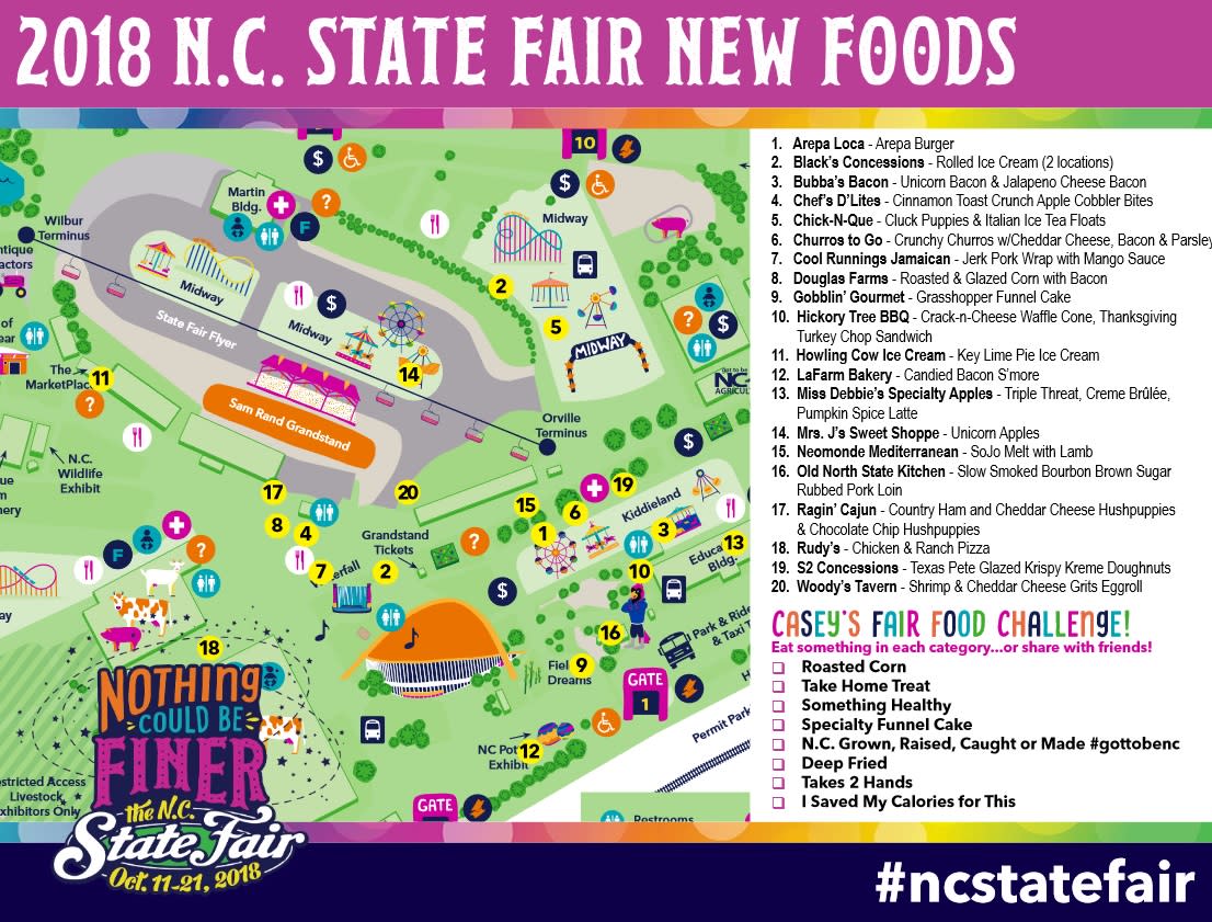 The Best New Foods at the N.C. State Fair for 2018